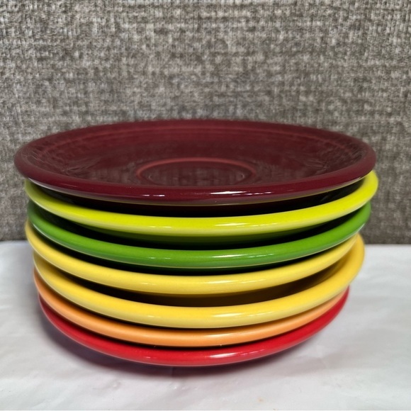 Homer Laughlin | Kitchen | Homer Laughlin Fiesta Ware Saucer Plates 6 ...